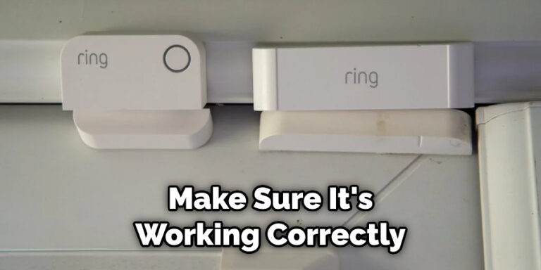 How to Install Ring Contact Sensor on Door With Trim (2025)