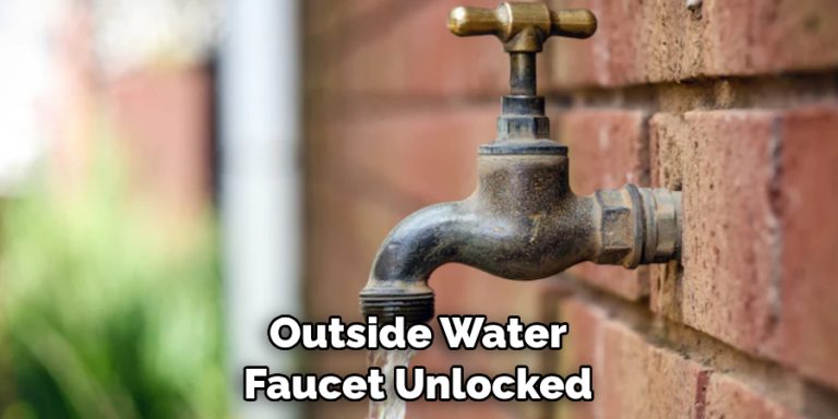 How to Lock an Outside Water Faucet | 5 Easy Steps (2026)