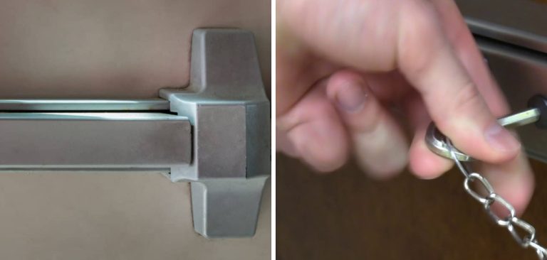 How to Lock a Push Bar Door From the Outside | 11 Easy Steps