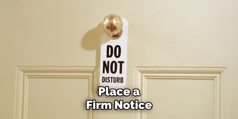 How To Stop Someone Knocking On Your Door 9 Easy Steps 2026